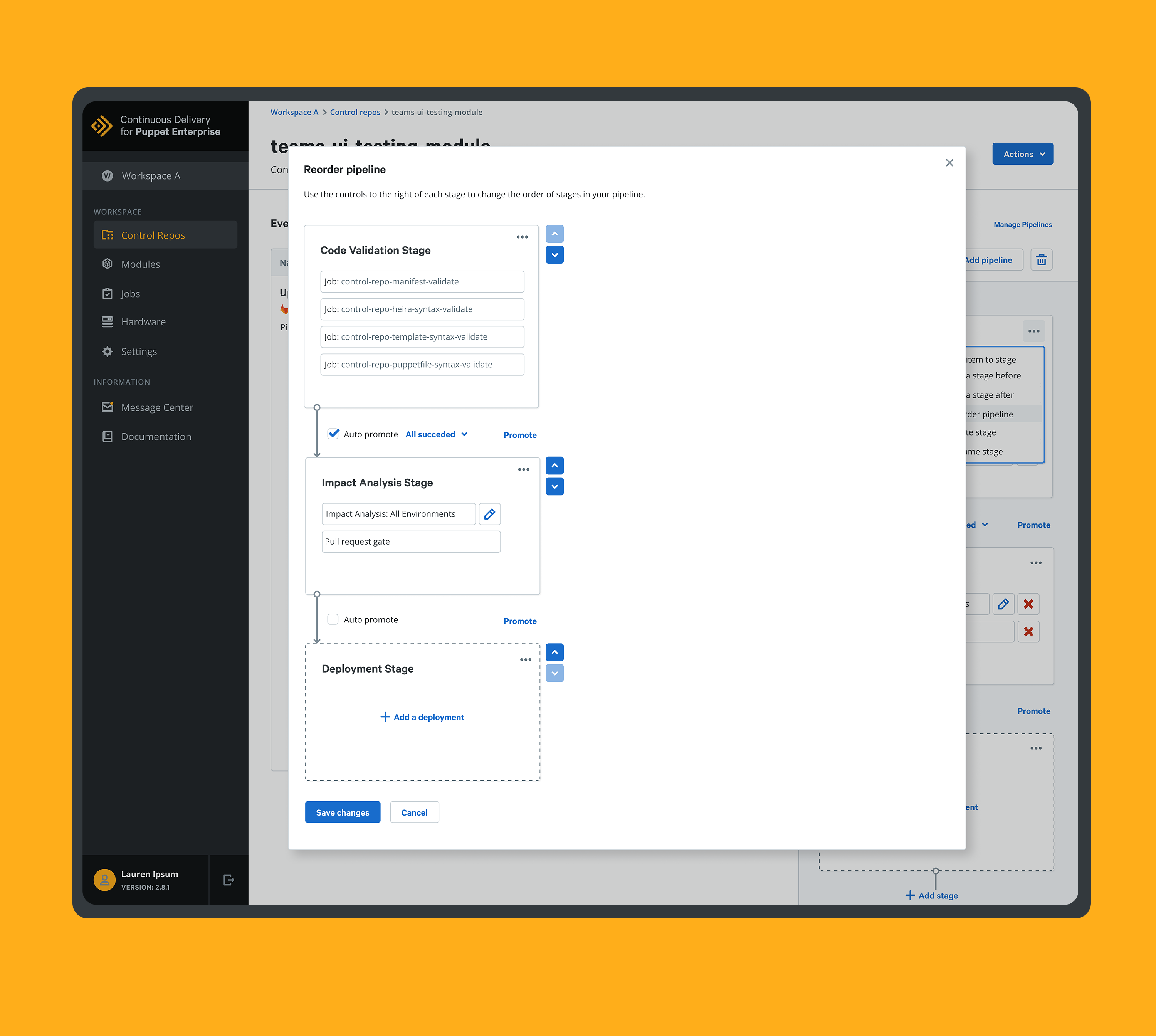 Puppet CD4PE Pipelines – Isaiah Barrett